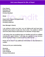 Medical Leave Application for Office: Format & Samples