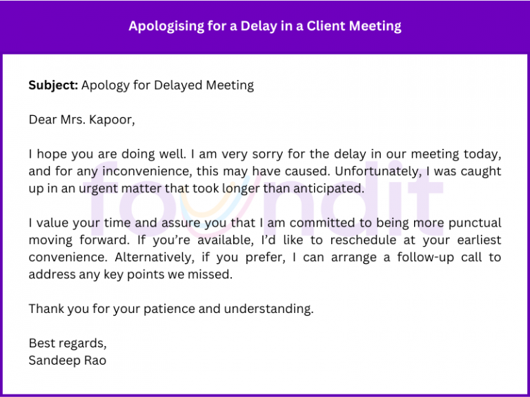How to Apologise for Delays: Email & In-Person [Tips & Examples]