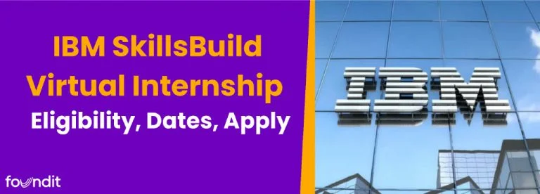IBM SkillsBuild Virtual Internship 2025: Free Certificate - foundit