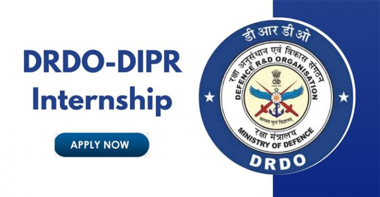 DRDO-DIPR Internship 2026: Eligibility, Howto Apply, Dates