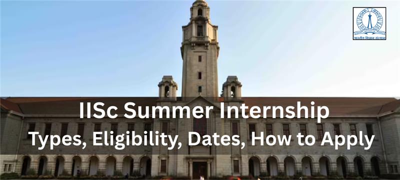 IISc Summer Internship 2026 (CNI, IAS SRFP, QUEST, Physics)