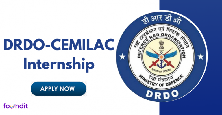 DRDO-CEMILAC Internship 2026: JRF Eligibility, How to Apply, Dates