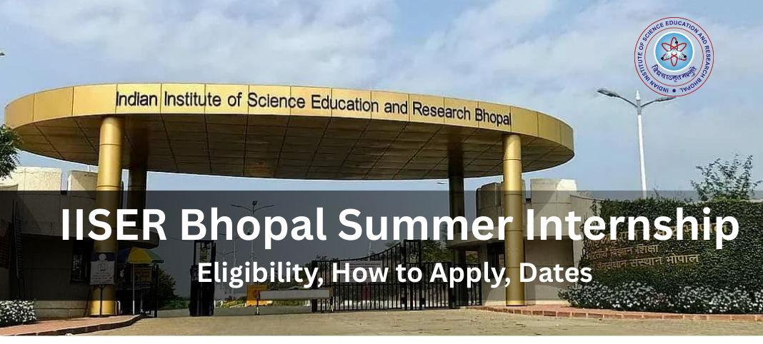 IISER Bhopal Summer Internship 2026: Full Details