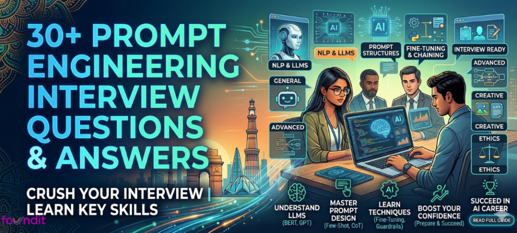 30+ Prompt Engineering Interview Questions and Answers (2026 Guide)