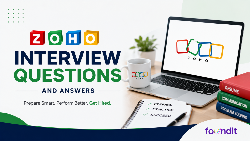 Top 45+ Zoho Interview Questions and Answers for Freshers (2026)